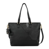 Cartera dos asas grande sira negro – ZiolBags Chile