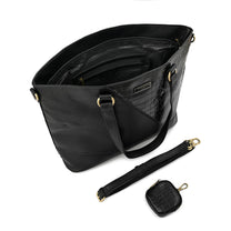Cartera dos asas grande sira negro – ZiolBags Chile